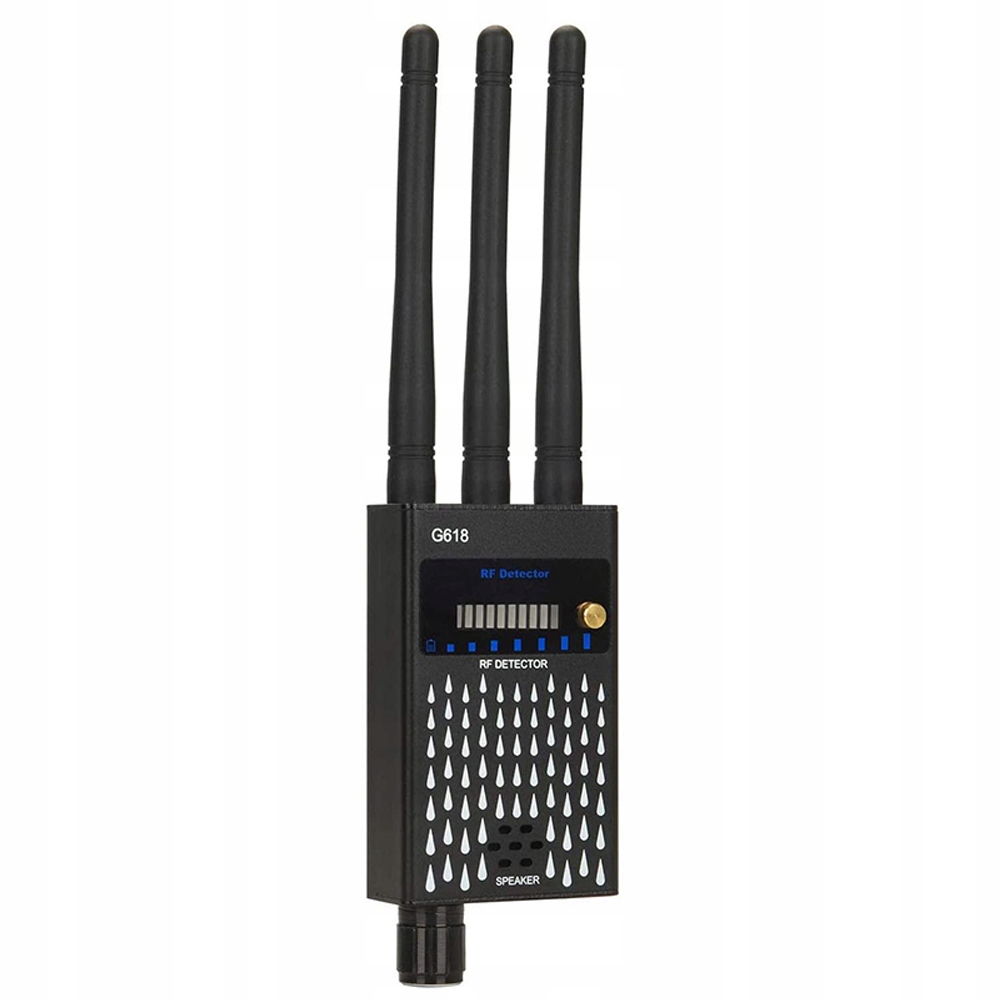 WYKRYWACZ PODSŁUCHÓW G618 DETEKTOR KAMER GPS GSM - 12063822085 ...