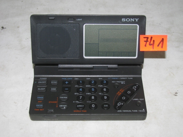 RADIO SONY ICF-SW100 - NR 741 - 11934606567 - oficjalne archiwum Allegro