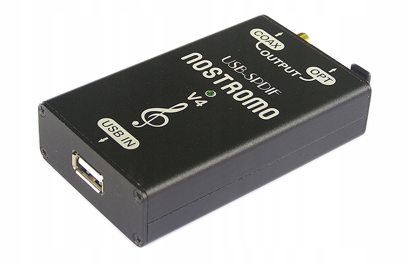 Konwerter USB-SPDIF V4 NOSTROMO - 9772600646 - oficjalne archiwum Allegro