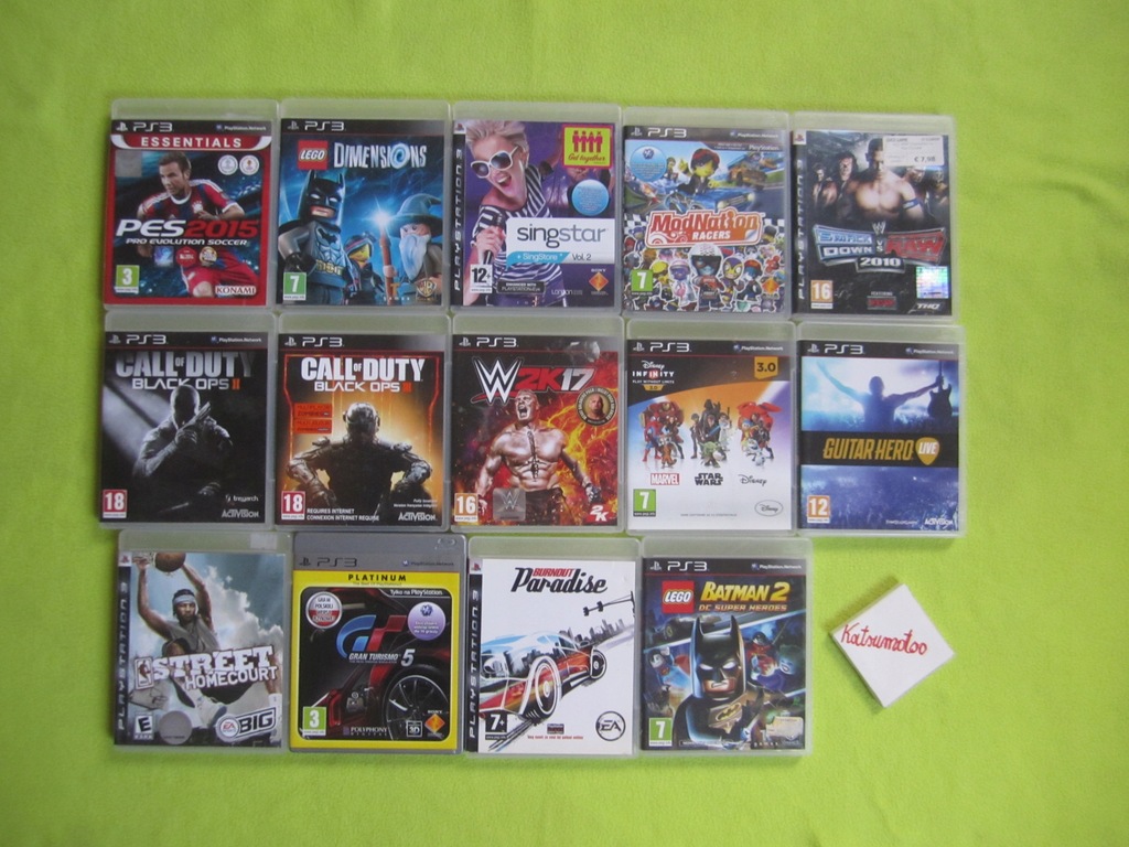 Zestaw 14 Gier Gry na konsole Ps3 kompletne ANG - 13112394671 - oficjalne archiwum Allegro
