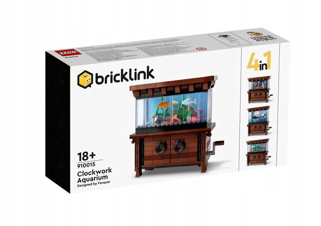 LEGO 910015 BrickLink Nakręcane akwarium - 12937221014 - oficjalne ...