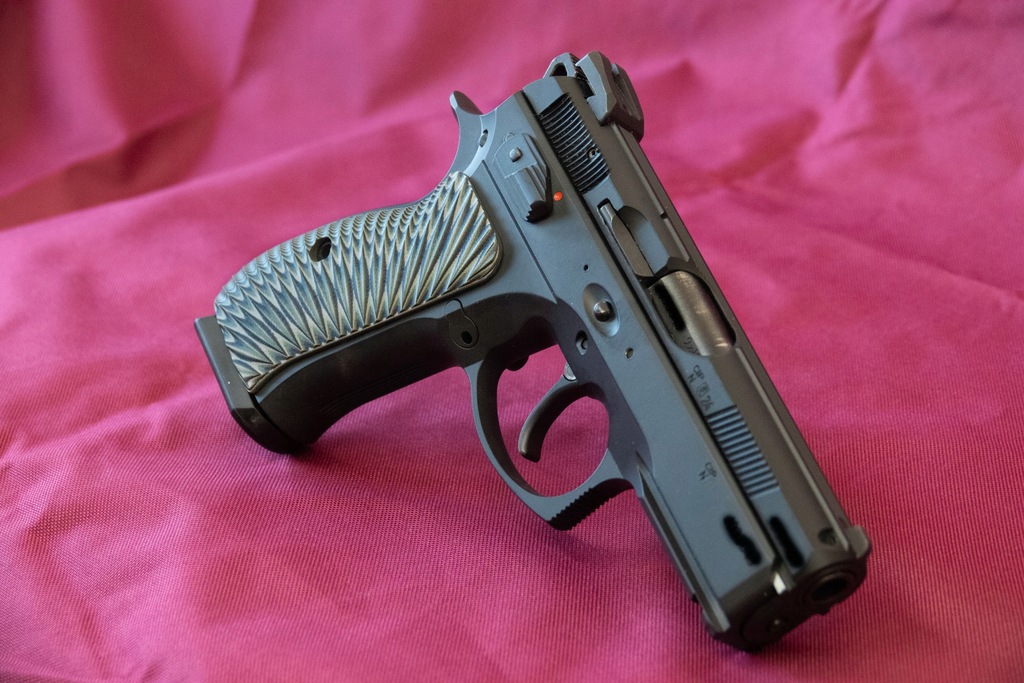 Okładziny chwytu CZ 75 P-01 compact green CZ P-01 - 17313180582 ...