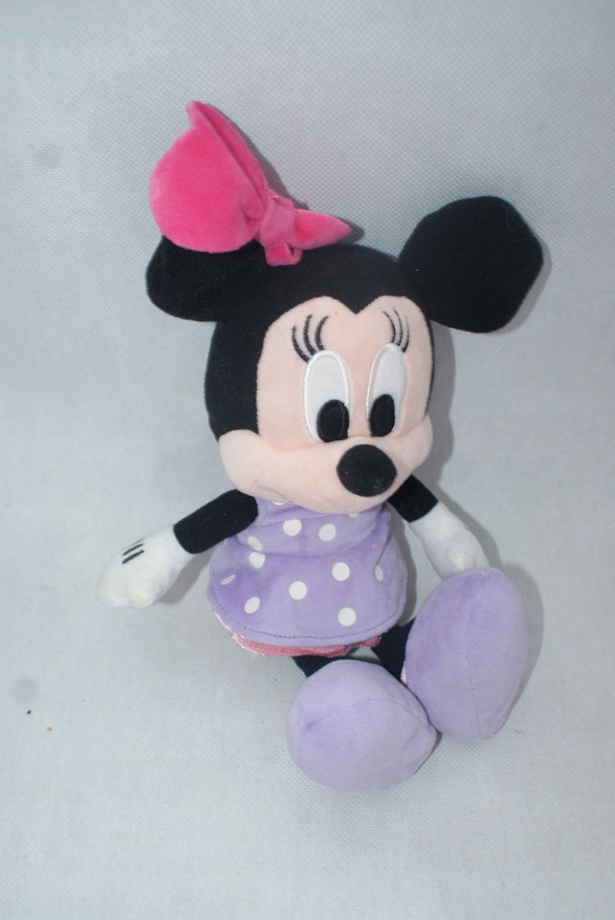 MYSZKA MINNIE MASKOTKA OK. 22 CM DWIE SUKIENKI - 10811287008 - oficjalne archiwum Allegro
