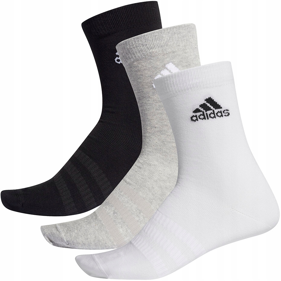 SKARPETY SPORTOWE SKARPET DŁUGIE 3PAK ADIDAS 39-42 - 7588064305 ...