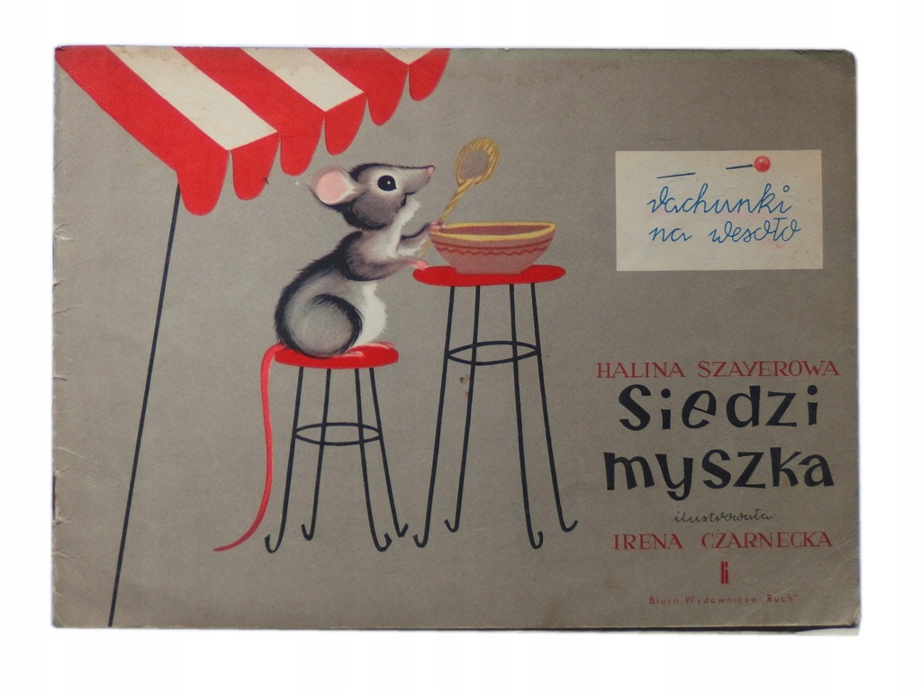 Siedzi myszka Rachunki na wesoło Halina Szayerowa Irena Czarnecka 1959 - 14570372549 - oficjalne ...
