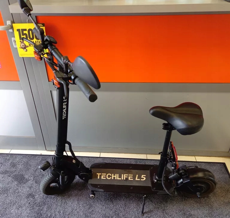 HULAJNOGA ELEKTRYCZNA TECHLIFE L5 Z SIODEŁKIEM - 13473852114 - oficjalne archiwum Allegro