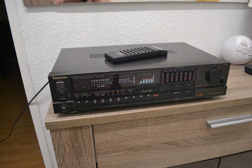 Amplituner Technics SA-R330 top - 13909581470 - oficjalne archiwum Allegro