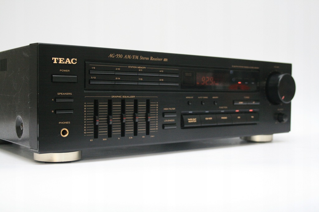 Amplituner TEAC AG-550 2.0 czarny - 12874534710 - oficjalne archiwum ...