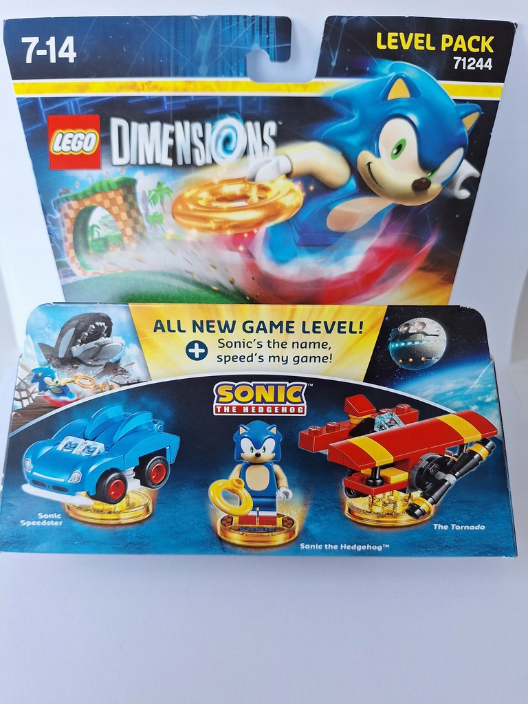 LEGO 71244 DIMENSIONS SONIC THE HEDGEHOG LEVEL PACK - 15679033847 - oficjalne archiwum Allegro
