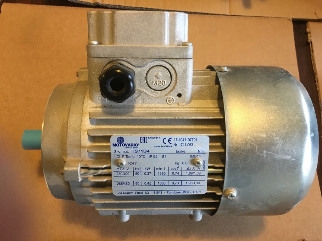 Silnik TS71B4 B14 0,37kW 1500obr/min 230/400V 50Hz - 8143417671 ...