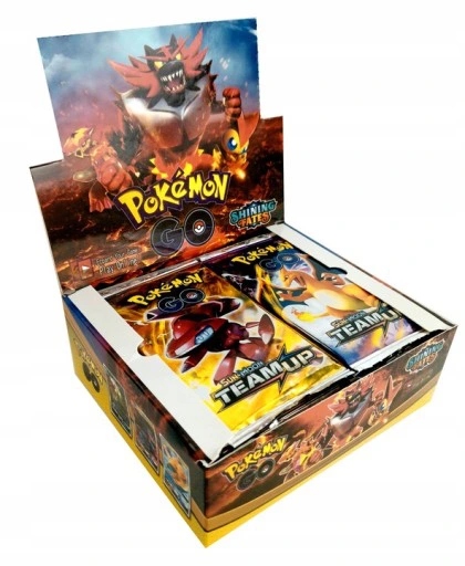 KARTY POKEMON 288 KART OGROMNY BOX BOOSTER ZESTAW - 12203220525 ...