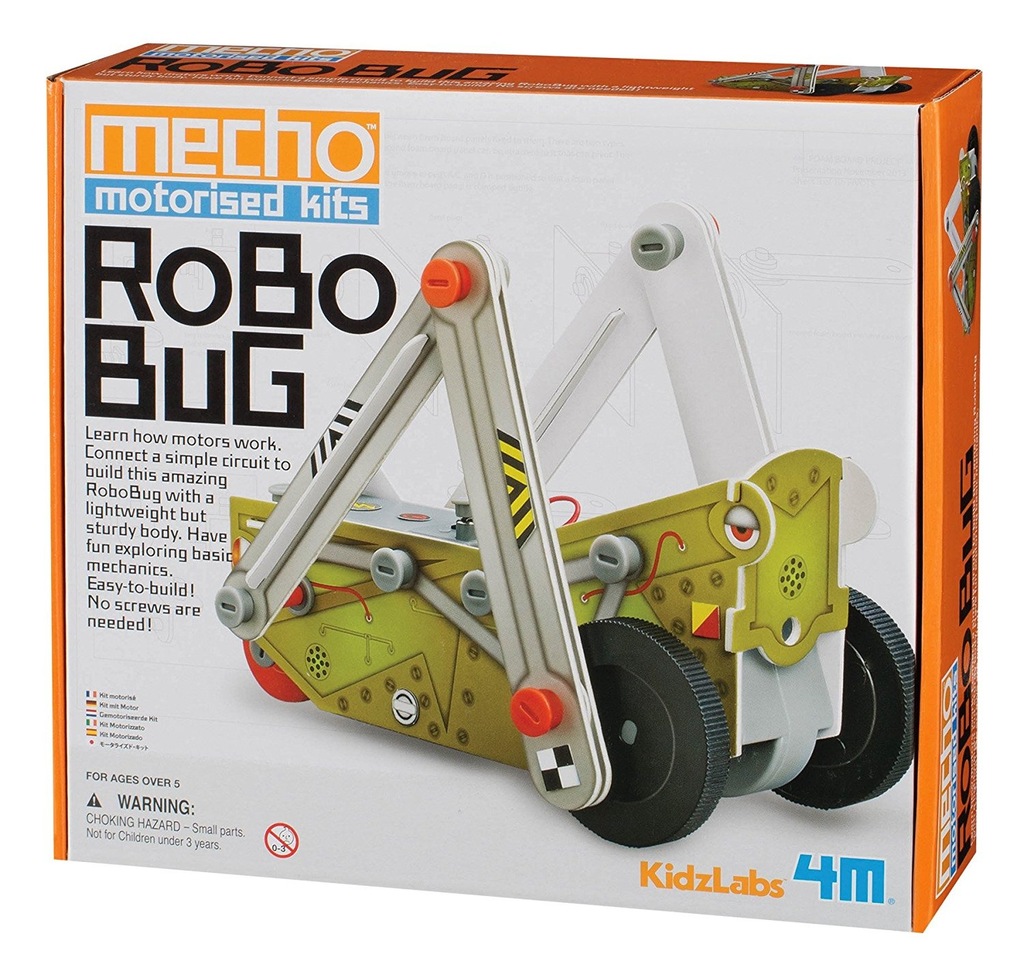 Zestaw naukowy pojazd silnikowy robot robak M319.3 - 9133903087 ...