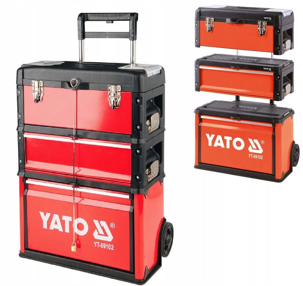SZAFKA NARZĘDZIOWA WÓZEK WARSZTATOWY YATO YT-09102 - 12272862142 - oficjalne archiwum Allegro