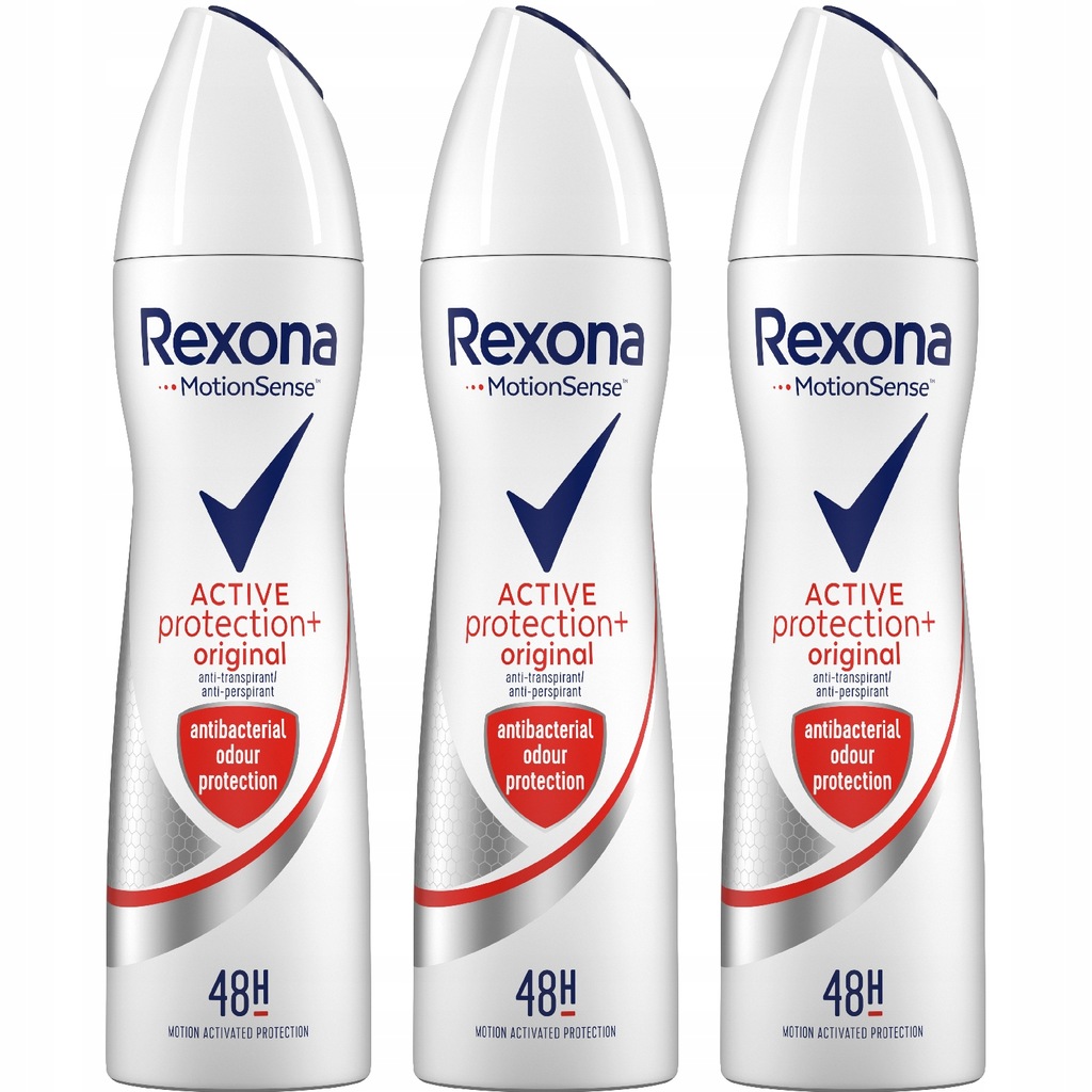 Rexona Active Original antyperspirant spray 450ml - 12637487903 ...