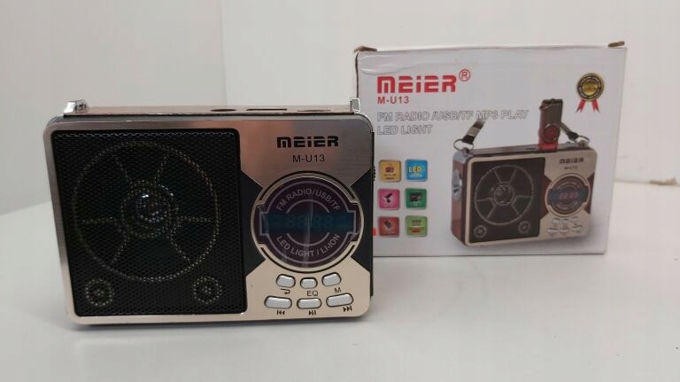 RADIOODTWARZACZ AUX USB MICROSD - MEIER M-U13 - 11675566524 - oficjalne archiwum Allegro