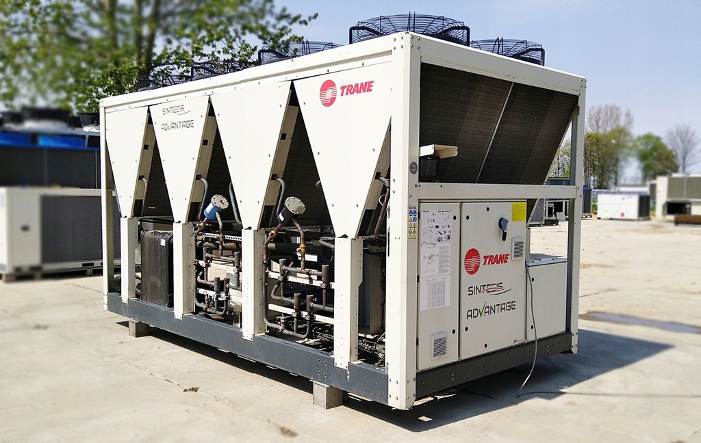 CHILLER/POMPA CIEPŁA TRANE CXAF 421 KW - 12158083977 - oficjalne ...