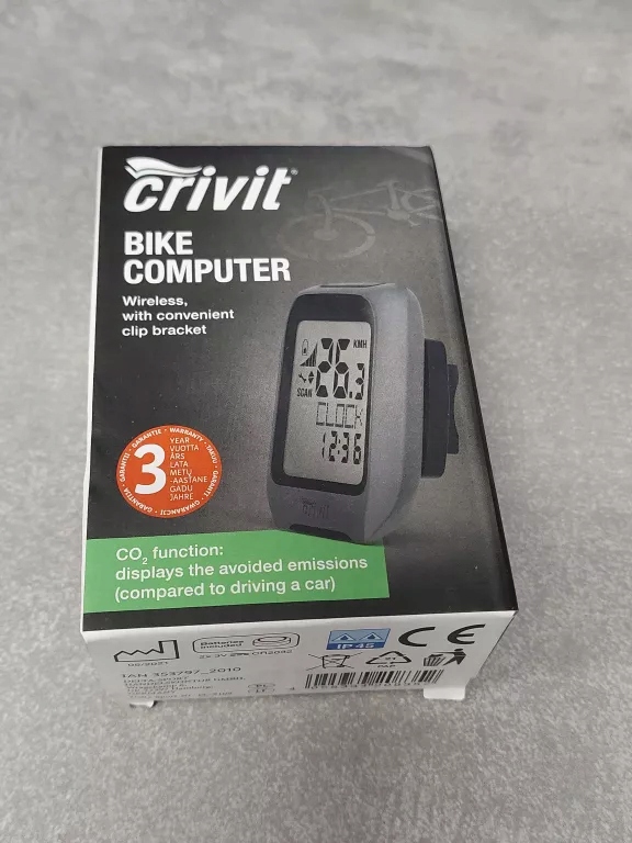LICZNIK ROWEROWY CRIVIT KOMPLET - 12413706163 - oficjalne archiwum Allegro