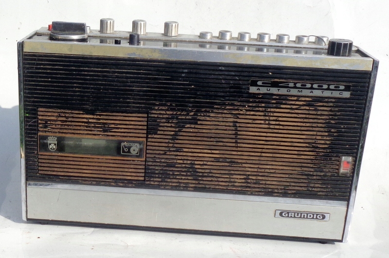 GRUNDIG C 4000 Automatic - stary radiomagnetofon. - 12575438036 ...