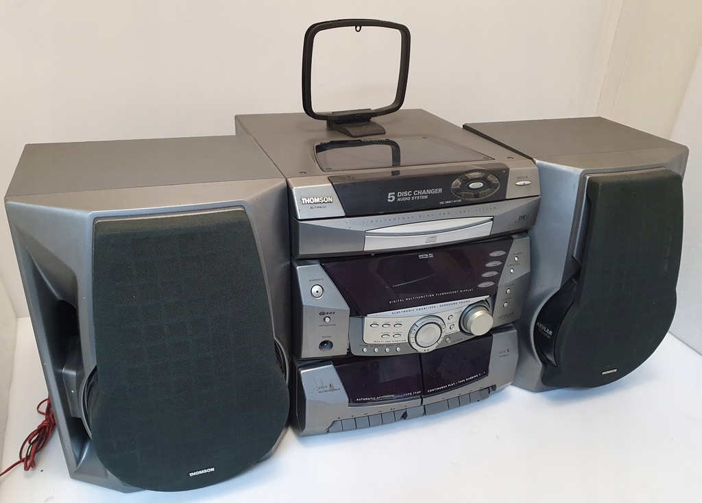 Wieża stereo THOMSON ALTIMA A280 Zmieniarka 5 CD - 14463721524 ...
