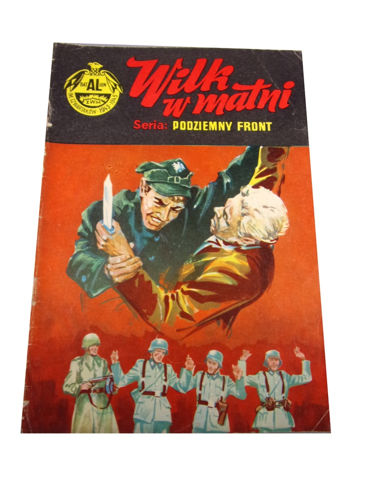PODZIEMNY FRONT 8. WILK W MATNI wyd. I 1972 r. - 11763831499 ...