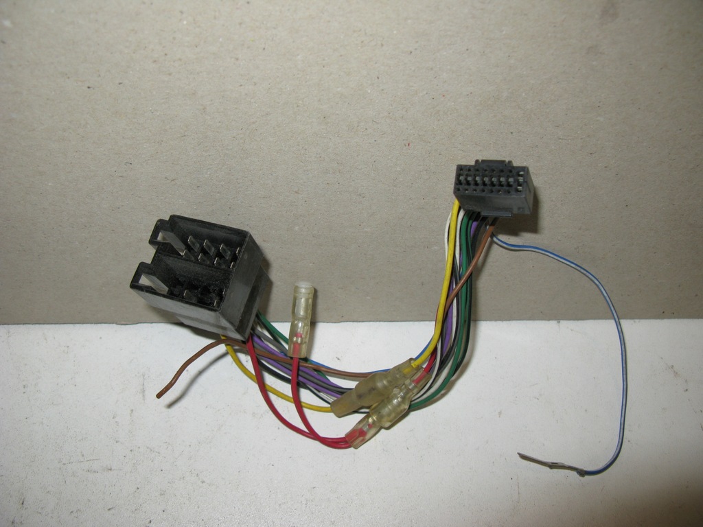 KOSTKA ISO PRZEJŚCIÓWKA DO RADIA 2DIN ANDROID WTYK - 13936099645 - oficjalne archiwum Allegro