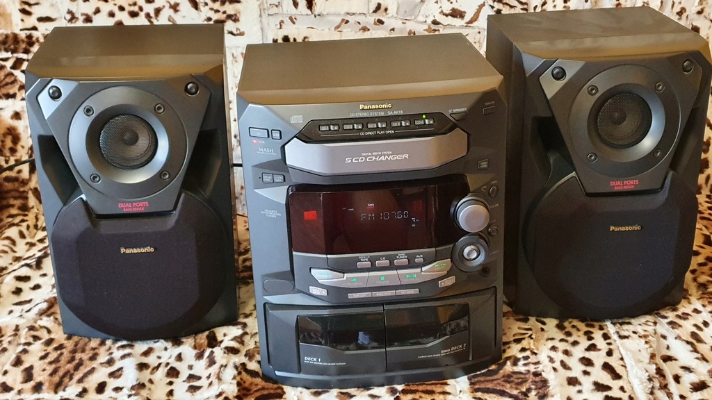 Panasonic SA-AK 18 wieża 5CD (nie czyta płyt) BDB! - 9527846591 ...