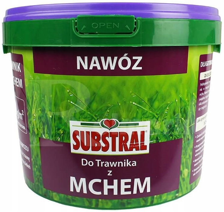 SUBSTRAL 100dni TRAWNIK Z MCHEM 10kg nawóz trawy - 12222465490 - oficjalne archiwum Allegro