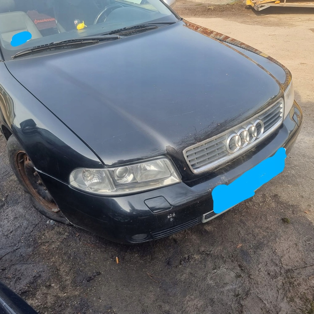 BŁOTNIK LEWY PRZÓD AUDI A4 B5 LIFT 01' CZARNY LZ9W - 13287534095 ...