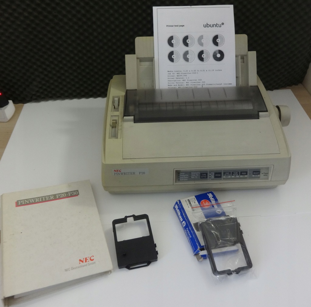 Drukarka igłowa NEC Pinwriter P20 - 13822994858 - oficjalne archiwum ...