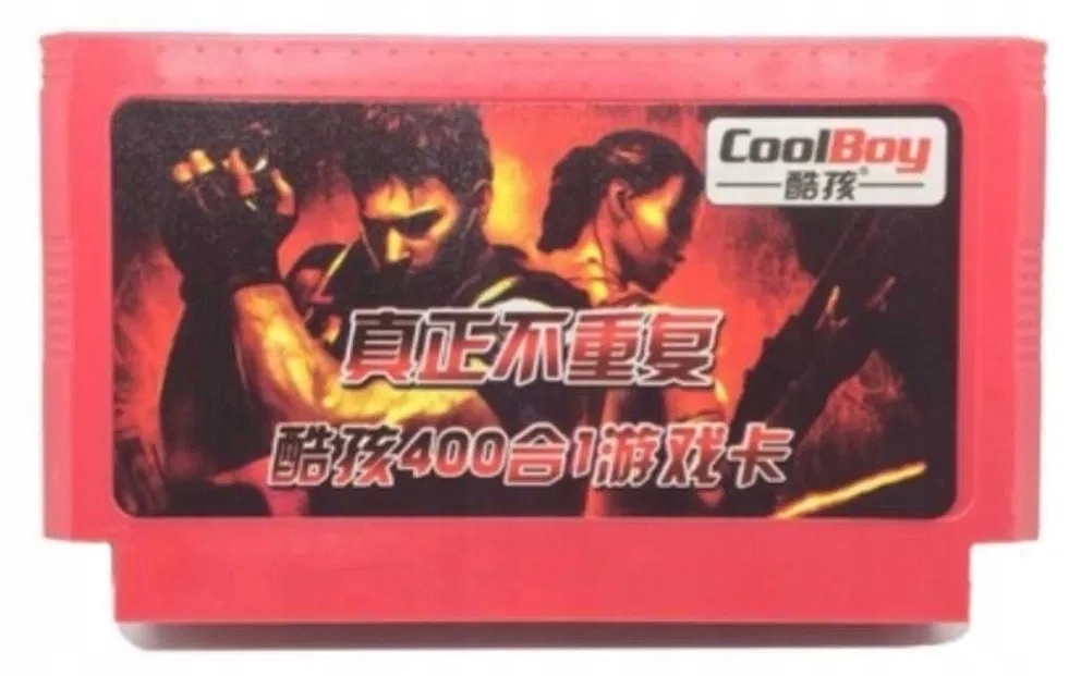 Kartridż 400 in 1 Pegasus Famicom 8 bit Contra Mario każda gra inna ...