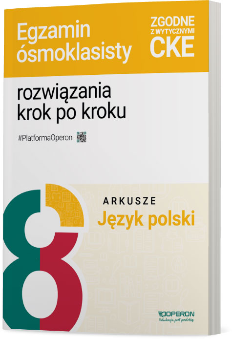 Arkusze. Egzamin ósmoklasisty 2025. Język polski Jolanta Eisner - 17423311222 - oficjalne ...