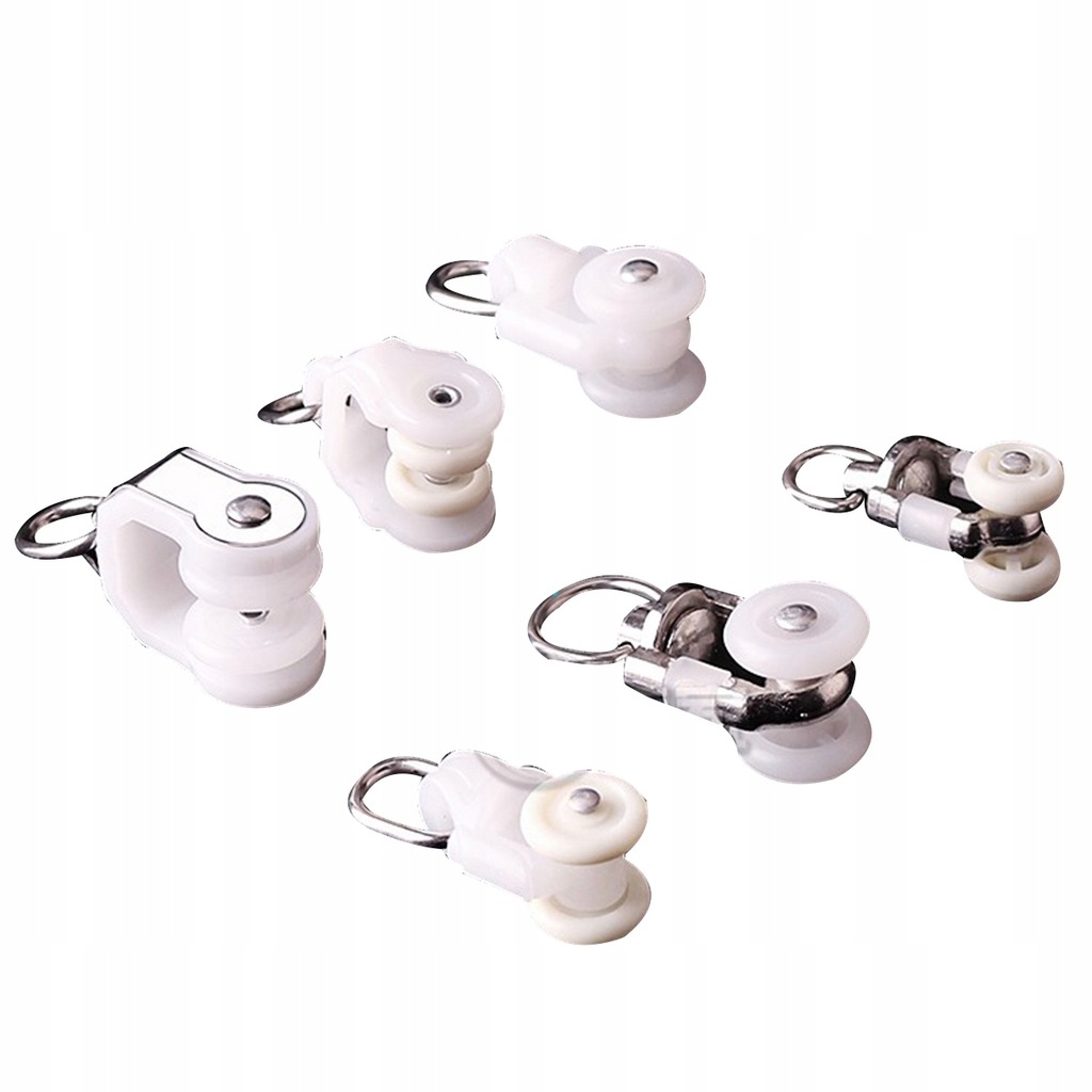 Curtain Pulley Rod Slides Curtain Track 10 PCS - 13331770995 ...