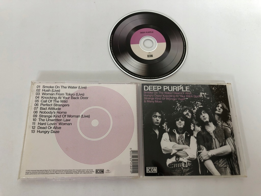 Deep Purple Icon ---CD 1158 Hard Rock - 10902002413 - oficjalne ...