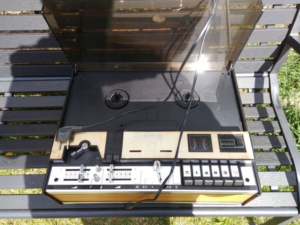 Magnetofon szpulowy Unitra M2405S PRL retro - 9207403213 - oficjalne archiwum Allegro