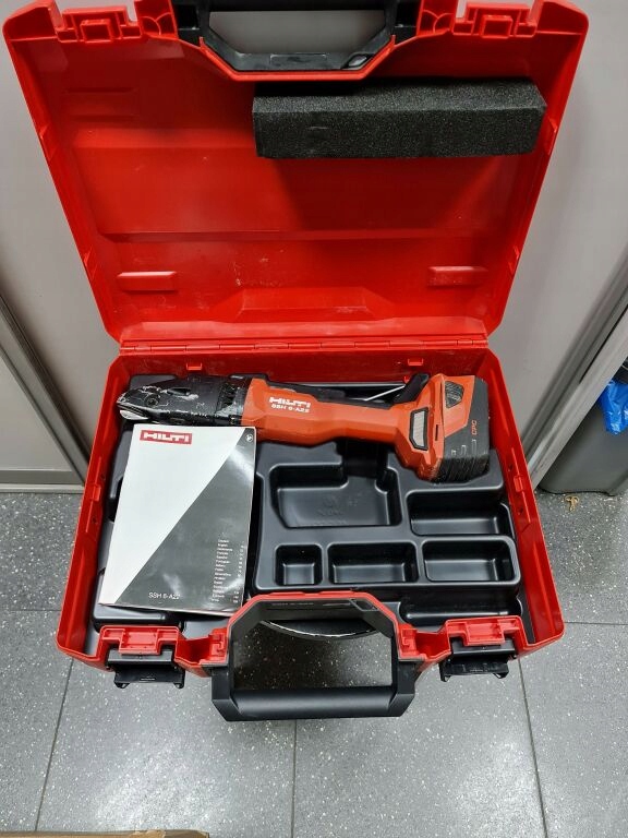 NOŻYCE SZCZELINOWE HILTI SSH 6-A22 + AKU WALIZKA - 10837615356 - oficjalne archiwum Allegro