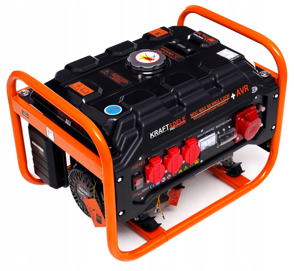 AGREGAT PRĄDOTWÓRCZY GENERATOR PRĄDU OHV AVR 3-FAZ - 12387797495 - oficjalne archiwum Allegro