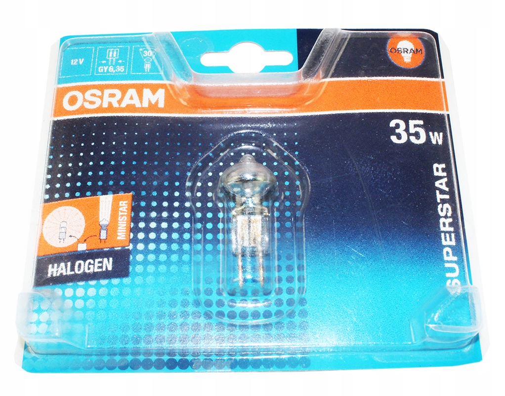 OSRAM ŻARÓWKA HALOGENOWA 35W SUPERSTAR 12V GY6,35 - 11132607470 ...