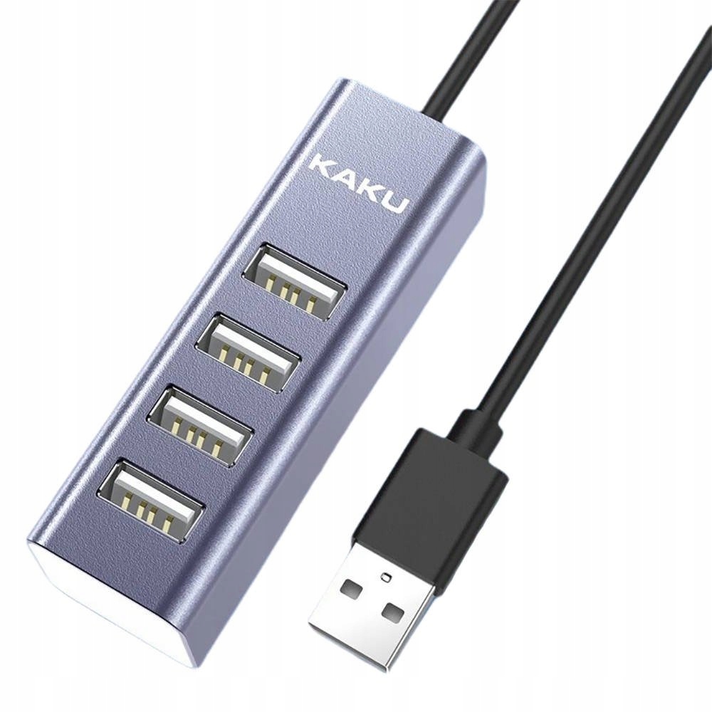KAKU HUB USB ROZDZIELACZ 4 PORTY ROZGAŁĘŹNIK - 10591714265 - oficjalne archiwum Allegro
