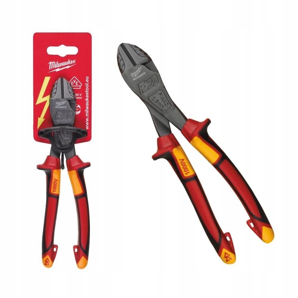 Milwaukee szczypce do cięcia bocznego F20 VDE200mm - 12301412020 ...