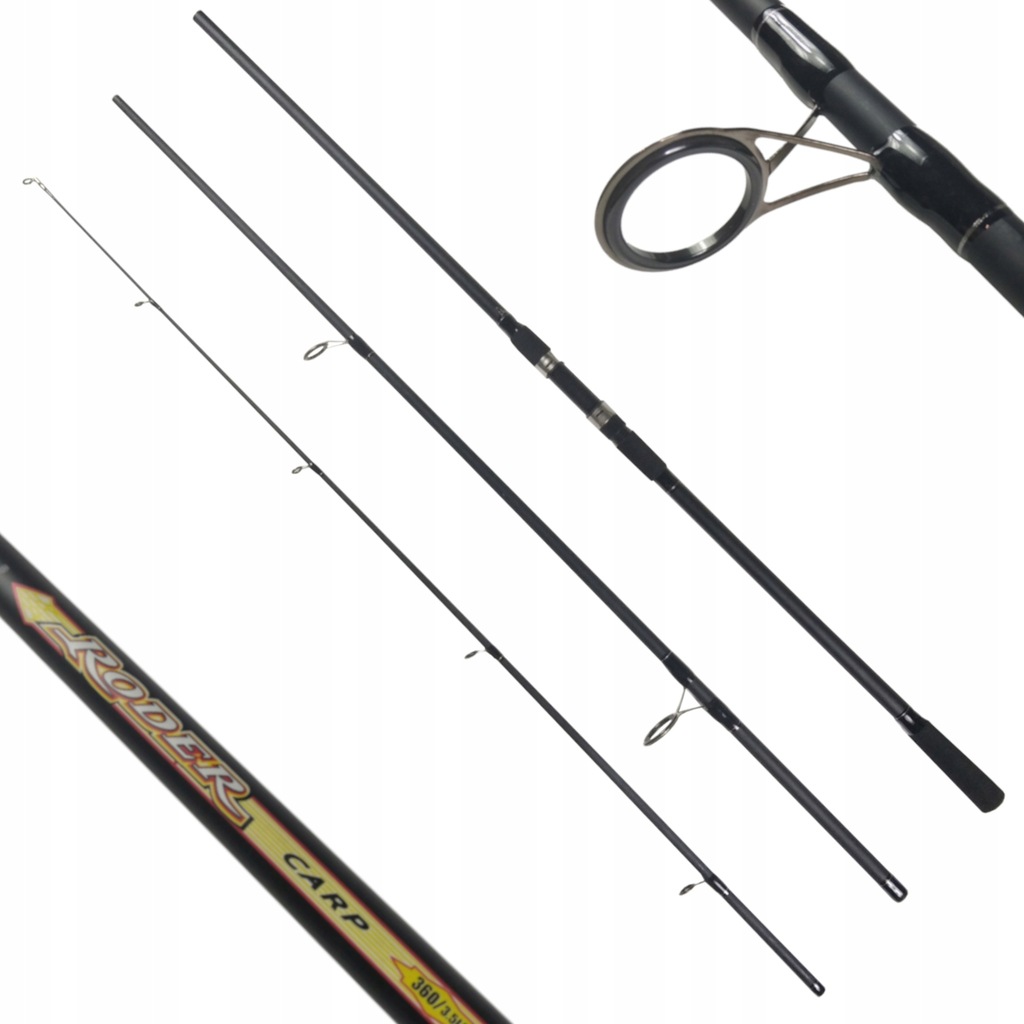 WĘDKA KARPIOWA FL RODER CARP 3,6m 3.5 lbs karp - 13050597844 - oficjalne archiwum Allegro