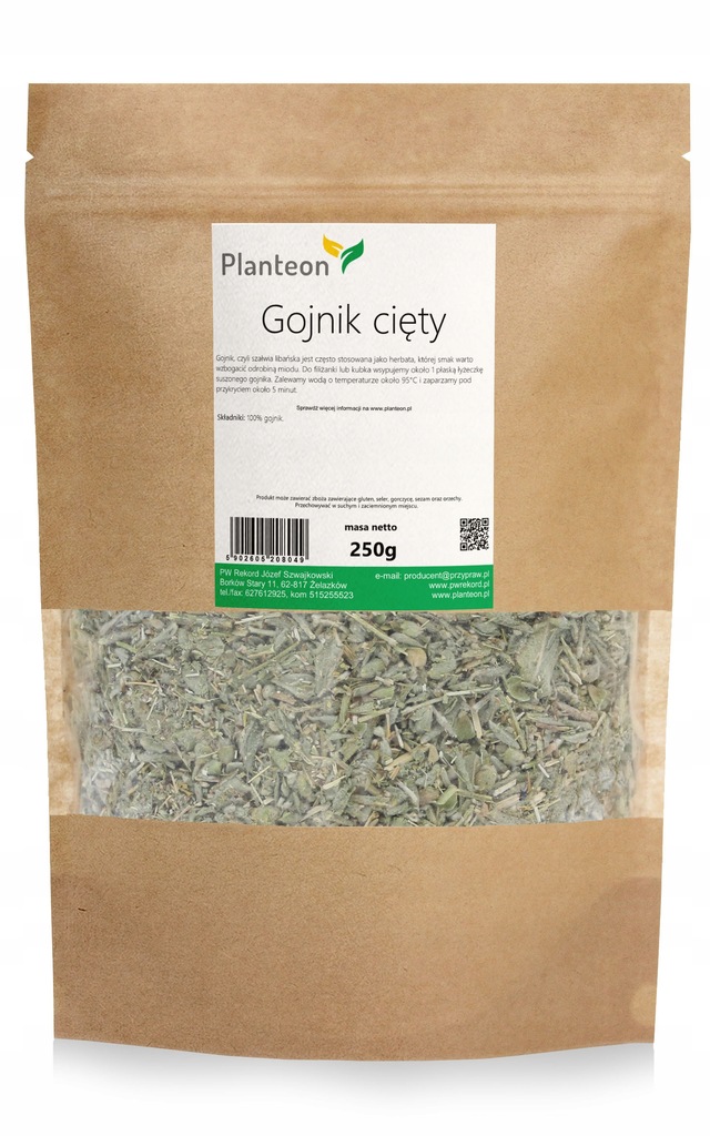 Gojnik herbata górska cięta na napar 250g - 13214763530 - oficjalne ...