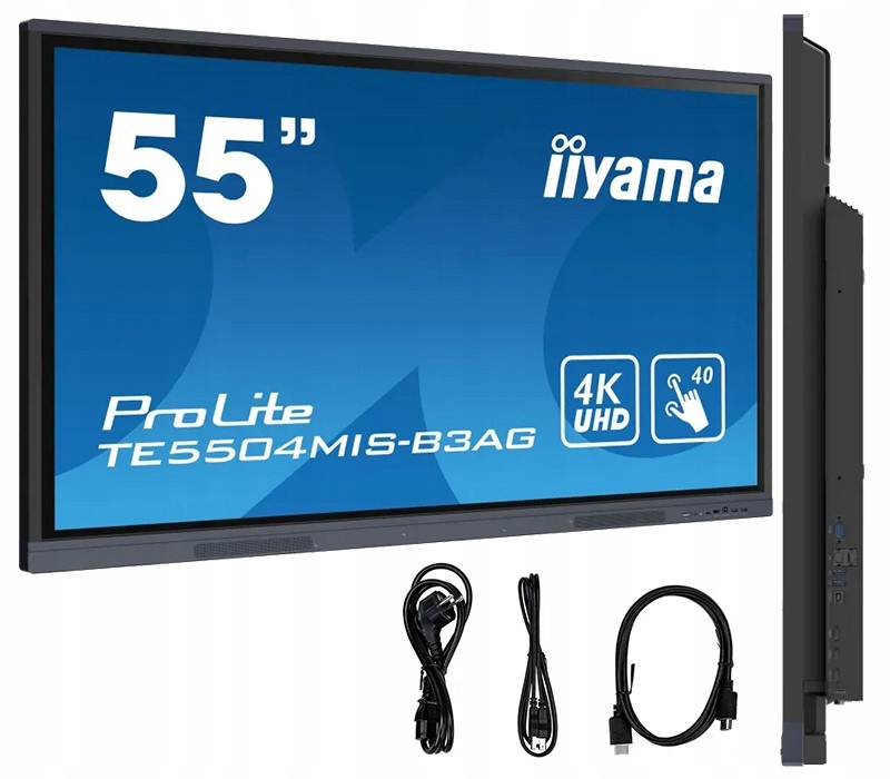 Tablica interaktywna 55 iiyama IPS,4K,USB-C, WiFI - 12881014588 ...