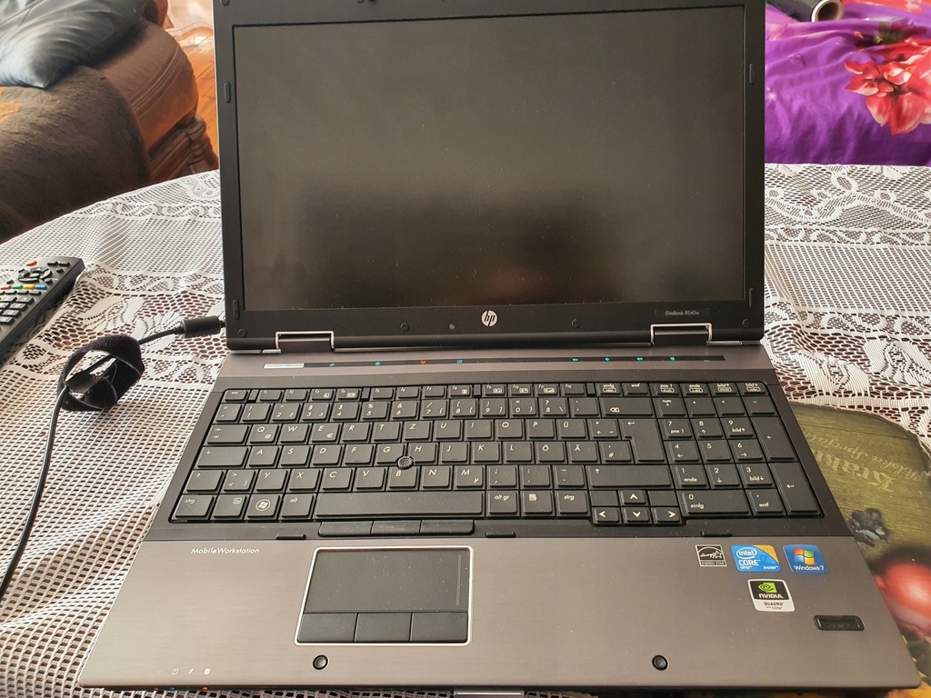 Laptop HP EliteBook 8540w Intel Core i7 4 GB - 13569835394 - oficjalne archiwum Allegro
