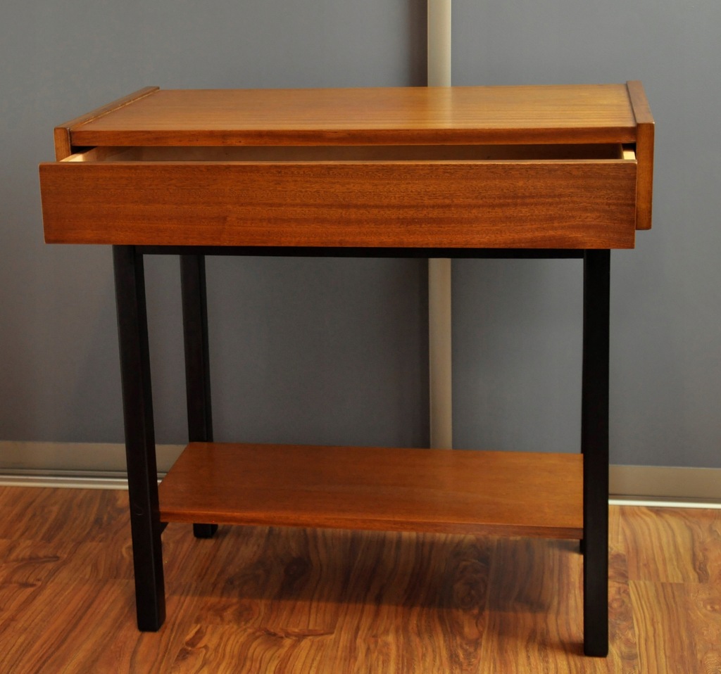 PRL stolik obrotowy EDWIN po renowacji lata'70 - 7879591662 - oficjalne ...