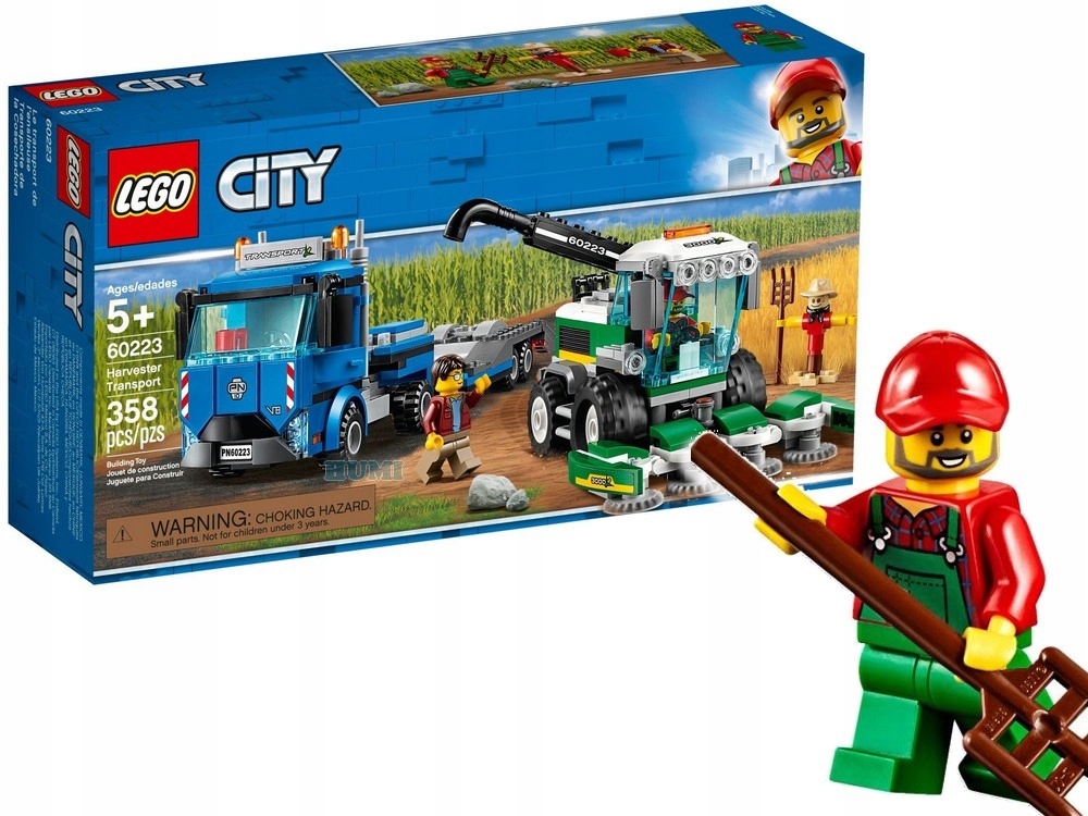 LEGO 60223 kombajn laweta PEWNI SZYBKO - 7909110733 - oficjalne ...