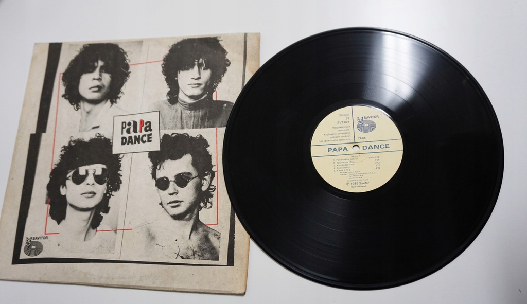 PAPA DANCE (PIERWSZY ALBUM) 1985 UNIKAT - 8319815671 - oficjalne ...