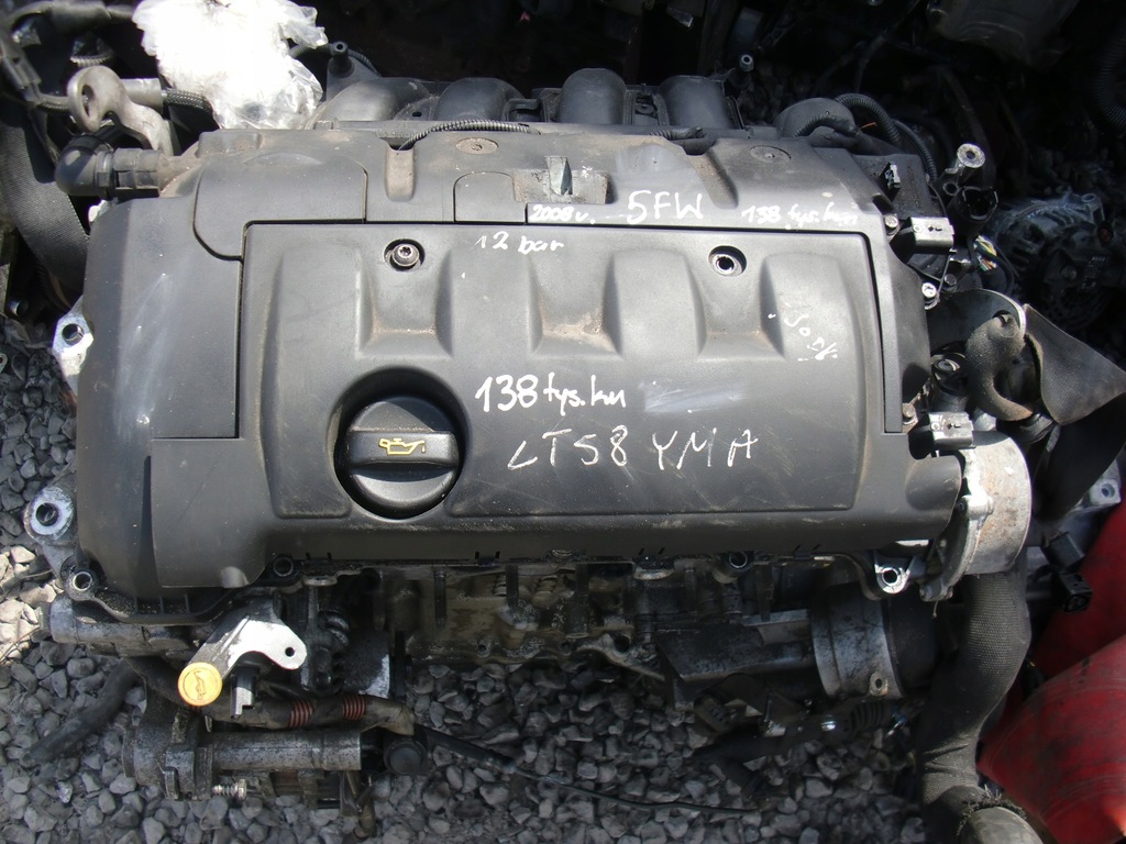 Silnik kompletny Citroen C4 1.6 VTI 5FW 138 tys. - 14293916673 ...