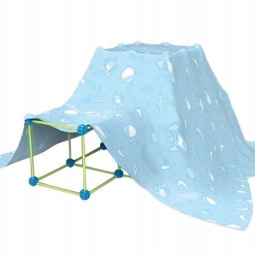 ZESTAW DO BUDOWANIA FORTÓW BAZA NAMIOT RURKI - 13547116899 - oficjalne archiwum Allegro