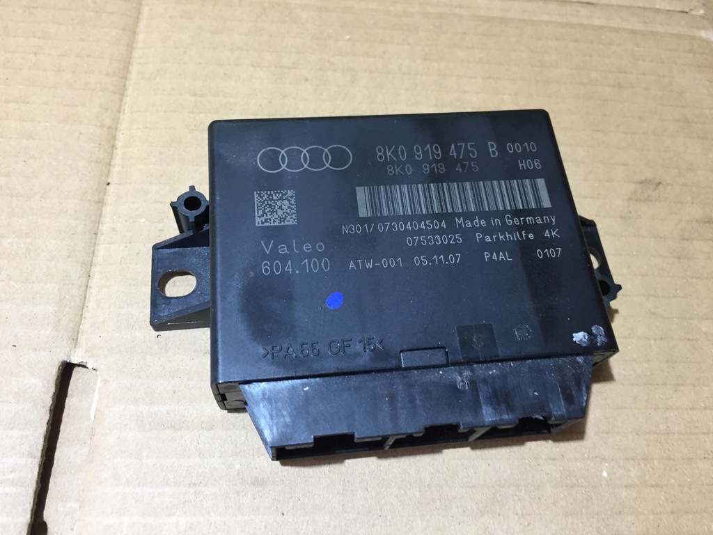 AUDI A4 B8 MODUŁ STEROWNIK PARKOWANIA 8K0919475B - 12352212907 ...