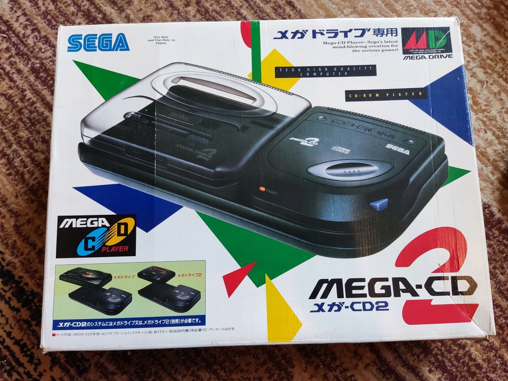 Sega Mega CD 2+box - 13650399808 - oficjalne archiwum Allegro